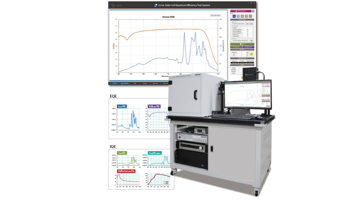 K3100 Solar Cell QE Test System – Mcscience Inc.