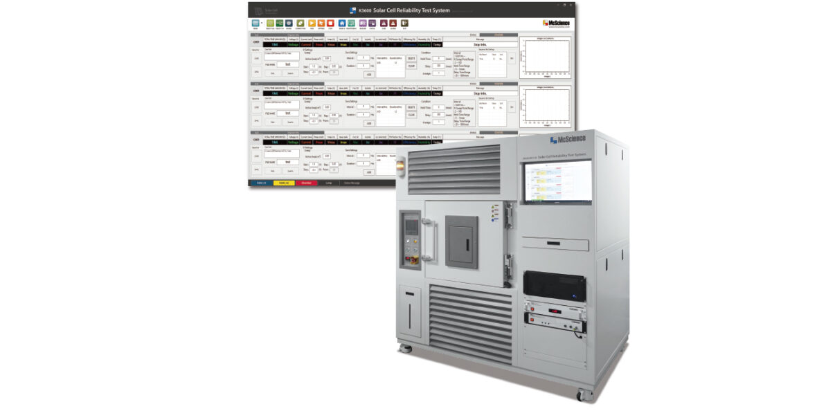 K3600 Solar Cell Reliability Test System – Mcscience Inc.